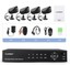 Floureon Security Camera NTSC System 4/8 AHD Cameras, 720P/1080P, 4CH ...