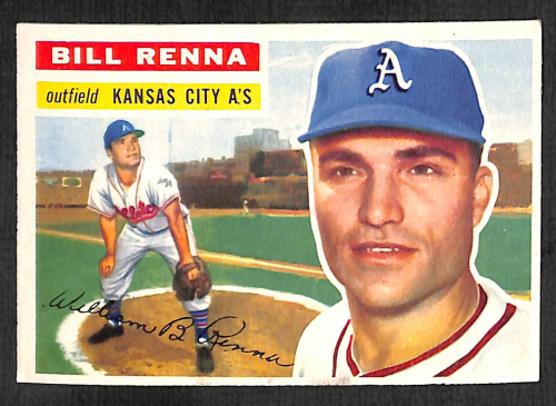 1956 Topps #82 Bill Renna DP NM | eBay