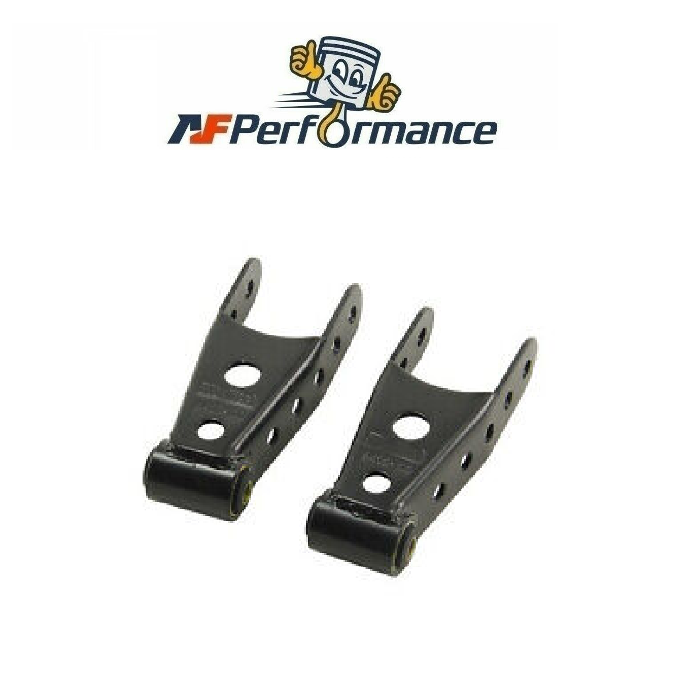 Belltech 2" Drop Leaf Spring Rear Shackle Kit For 19-21 Silverado ...