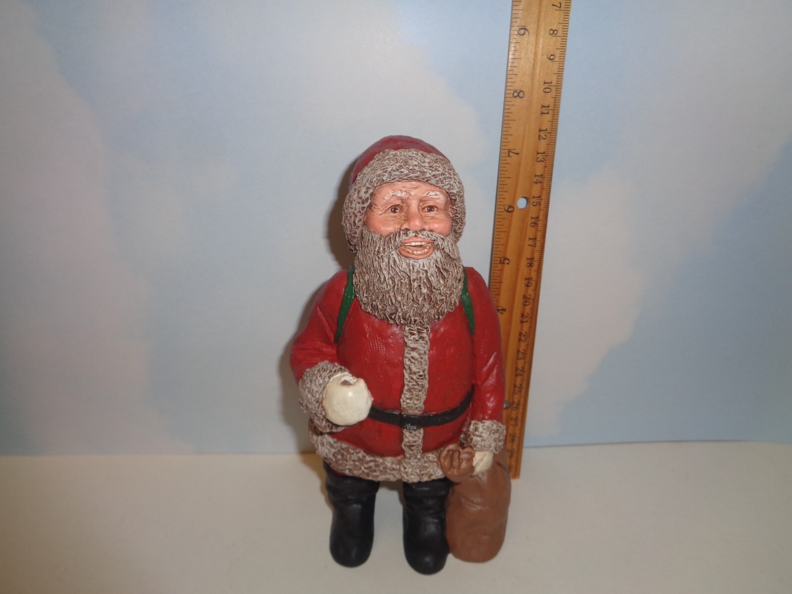 Martha Holcombe All God's Children ST NICHOLAS (White Santa) Figurine ...