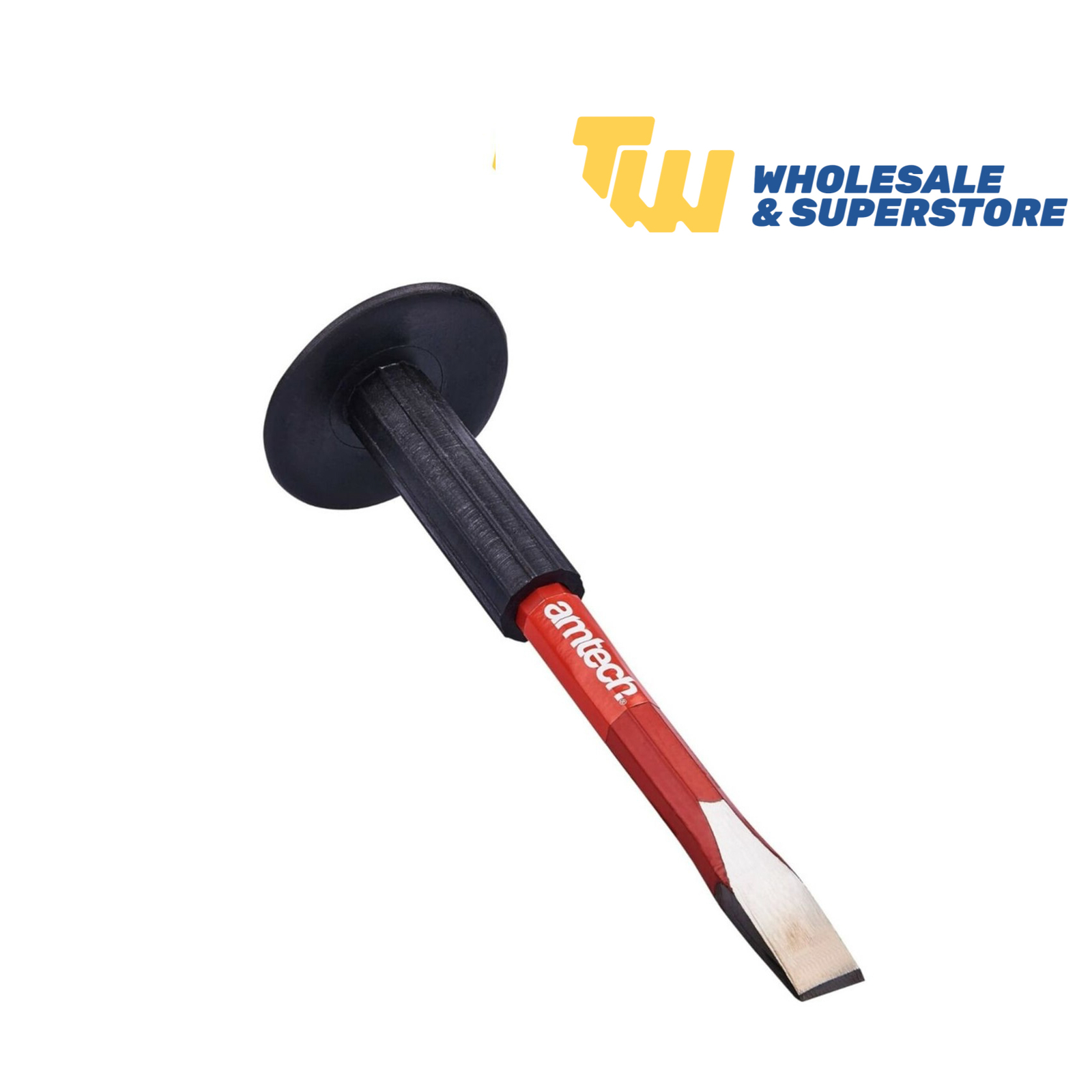 10” Cold Chisel Professional Drop Forged Steel Chisel Hand Guard DIY | eBay