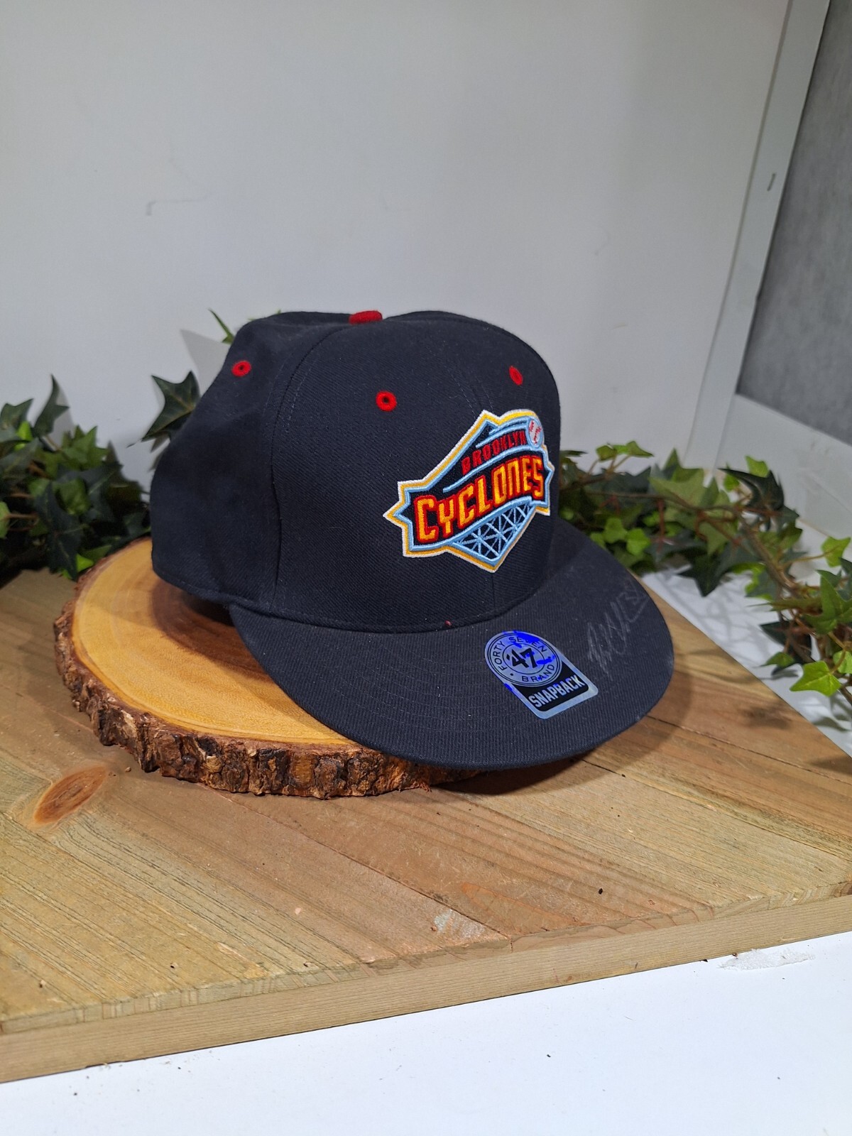 Brooklyn Cyclones Miner League Baseball Hat Cap Autographed by #38 ...