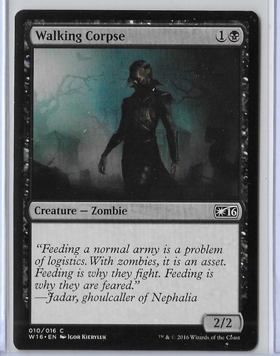 MTG Walking Corpse Welcome Deck 2016 (W16) Common Magic Card #010/016 ...