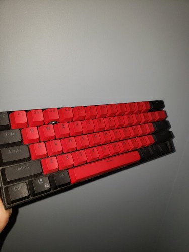 Royal Kludge RK61 RGB Mechanical Keyboard - *CUSTOM KEY CAPS* - **READ ...