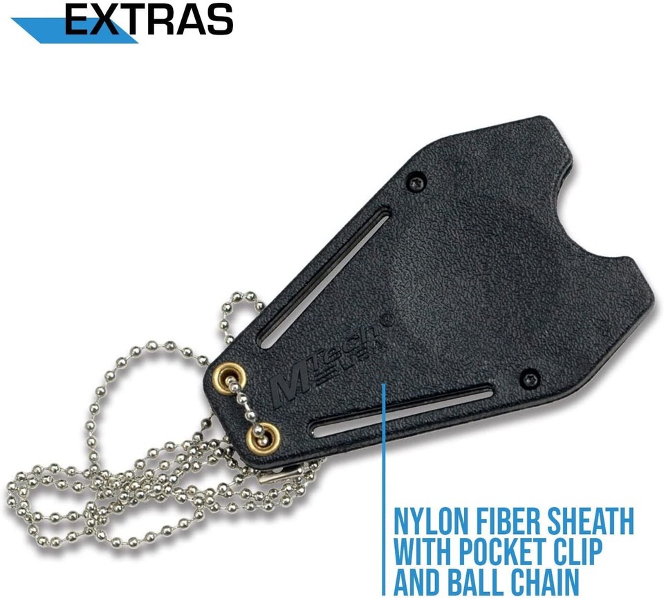 Fixed Blade Knife Self Defense Weapon Mini Defence Tool Survival Black ...