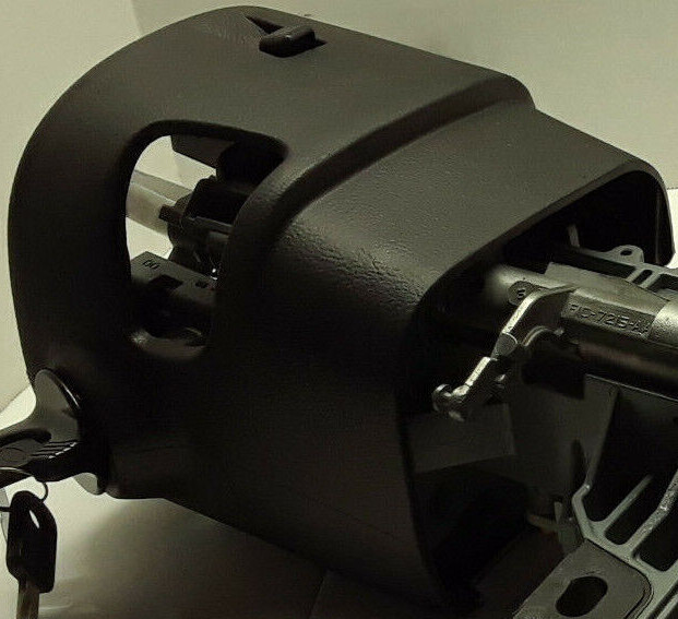 FORD F150 F250 STEERING COLUMN BLACK PLASTICS ONLY TILT AUTO UPPER ...