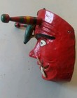 Mid 20th century Diablo Well Danced Mask (featuring fertility Frog) | eBay