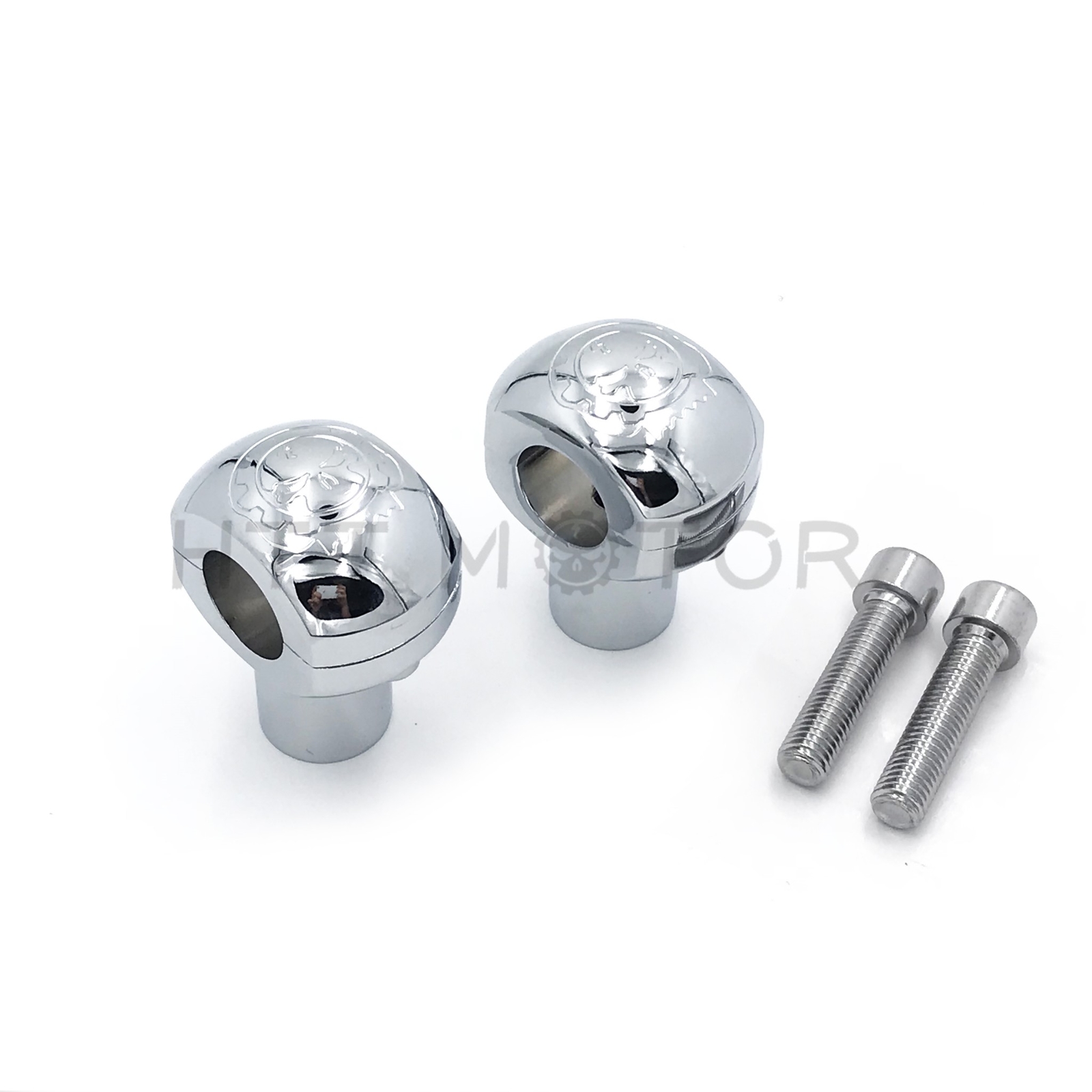 Gear Skull 25mm Handlebar Riser For Harley Dyna Sporster Cruiser ...