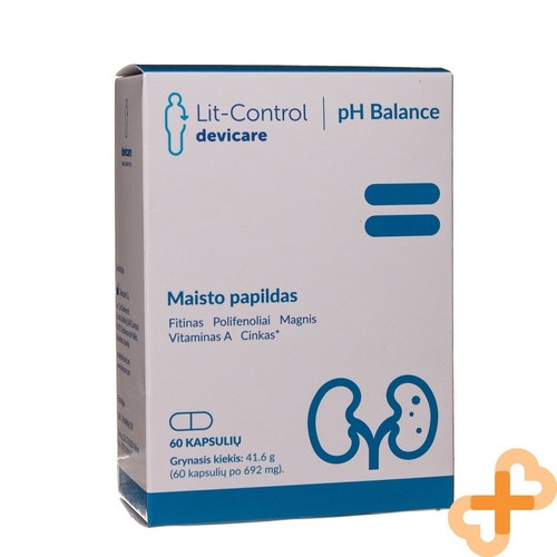 LIT CONTROL PH BALANCE Maintain Normal Condition Of Mucous Membranes 60 ...