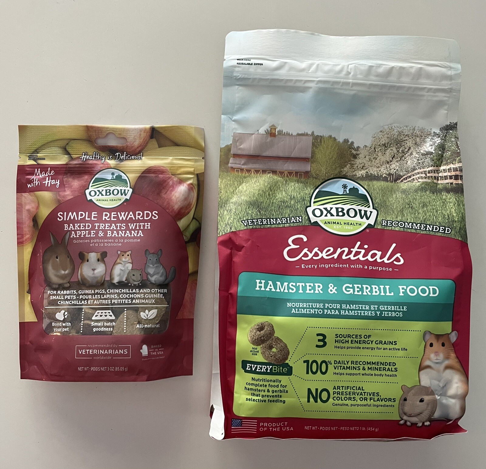 Oxbow Animal Health Hamster And Gerbil Food And Treats Small Animal