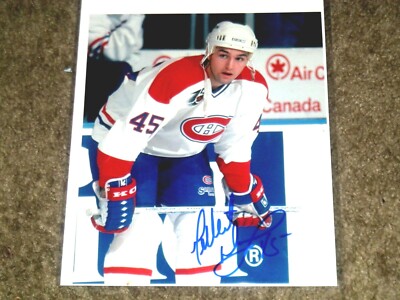 Gilbert Dionne Autographed Montreal Canadiens 8x10 Photo COA | eBay