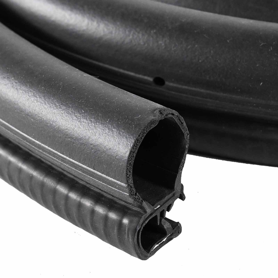 8X Door Seal Window Run Channel Sweep Felt Rubber Weatherstrip For ...
