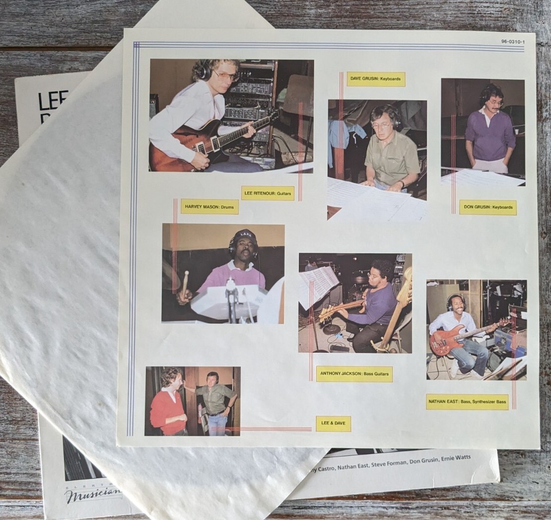 LEE RITENOUR - On The Line - 1983 (ELEKTRA MUSICIAN) - 33 tours | eBay