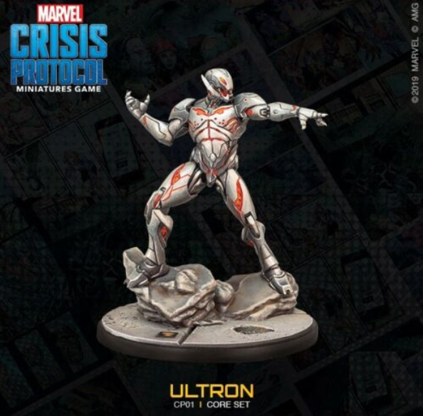 Marvel Crisis Protocol Core Set Ultron ONLY, NO Cards / Tokens | eBay