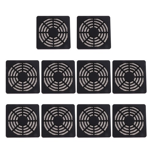 10Pack Dustproof 60mm Computer Case Fan Dust Filter Guard Grill Cover ...