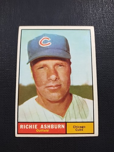 1961 Topps Richie Ashburn Chicago Cubs #88 HOF⚾⚾💥 VG-EX | eBay