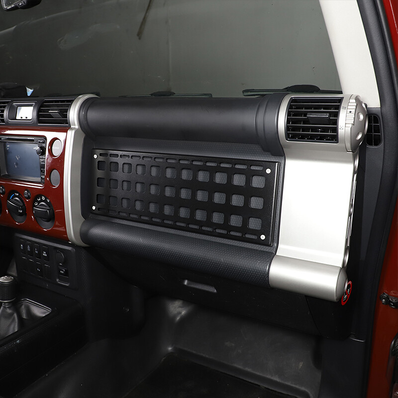 Passenger Dash Alloy MOLLE Panel Bracket Modular Storage Fits FJ ...