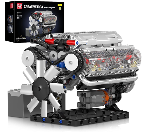 Visible V8 Internal Combustion Ohc Engine Motor Working Model Haynes ...