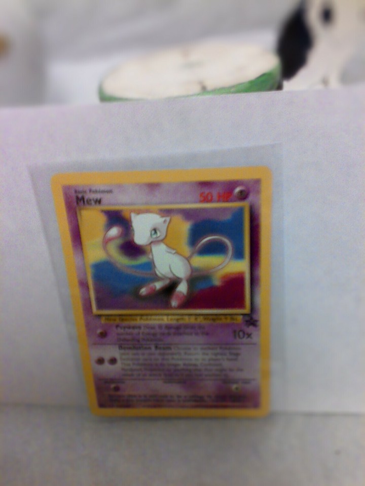 RARE Mew Promo Star Pokemon Card 1995 #151 | eBay