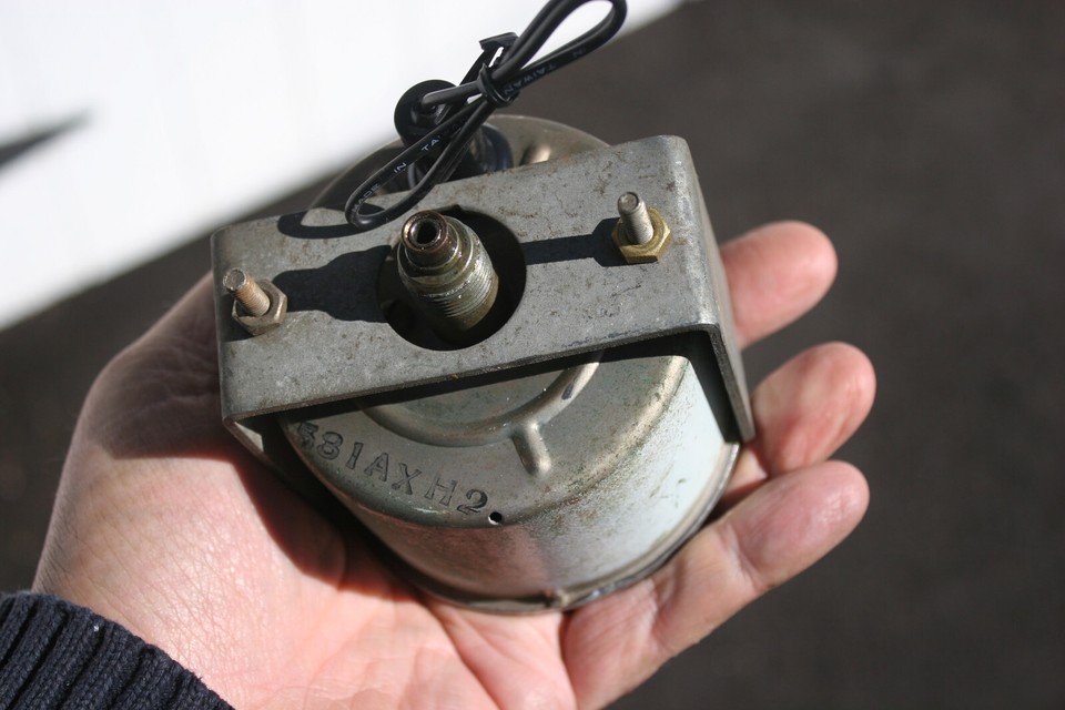 Stewart Warner Vintage 5,000 RPM 5K 3 3/8" Tachometer Pacemaker Sea ...