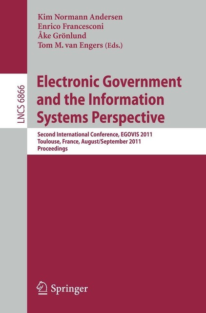 Electronic Government And The Information Systems Perspective von ...