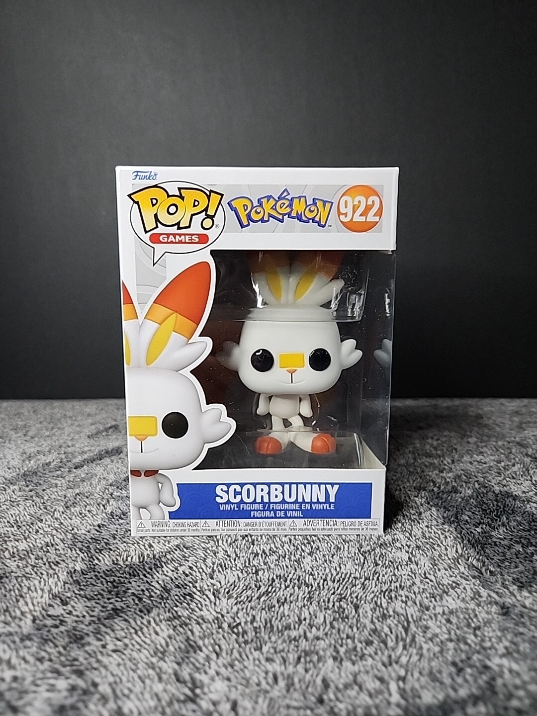 Pokemon Funko POP Scorbunny Vinyl Figure NEW | eBay
