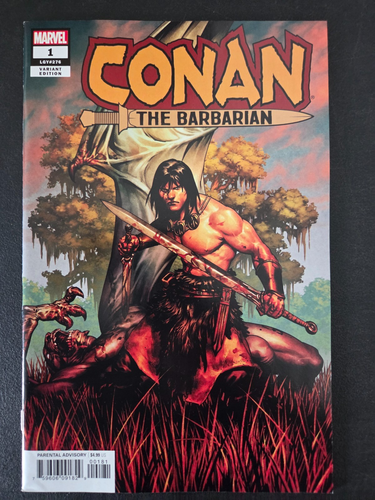 CONAN THE BARBARIAN #1 (2019) MARVEL COMICS LIFE & DEATH OF CONAN ...