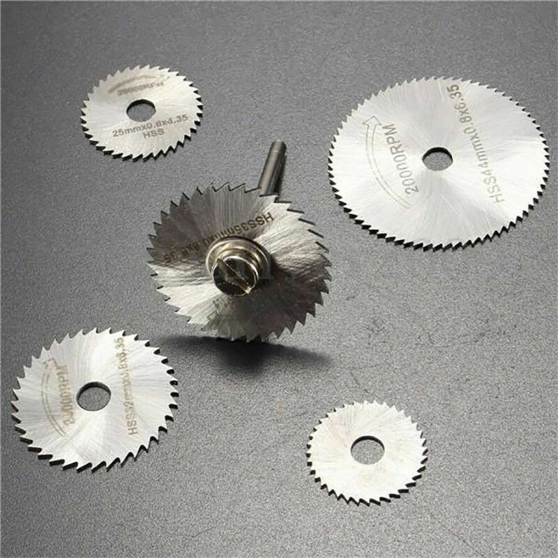 6Pcs Mini HSS Circular Saw Disc Blade Rotary Cutter For Metal Cut Tool ...