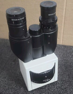 Olympus U-BI90CT Binocular Microscope Head Tube & Eyepieces WH10X & -H ...