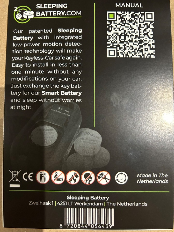 Smart Key Sleeping Batteries | eBay UK