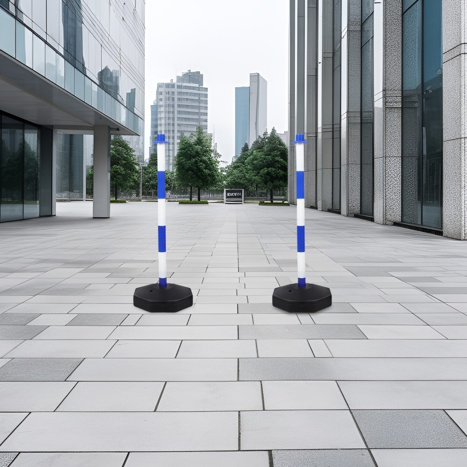 Crash Column Warning Cones for Parking Lot Plastic Delineator Post | eBay