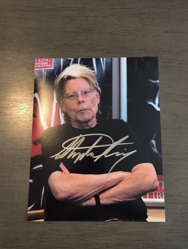Stephen King Signed 8 x 10 Autograph Photo | eBay