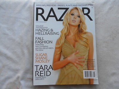 RAZOR MAGAZINE-SEPTEMBER,2003 TARA REID | eBay