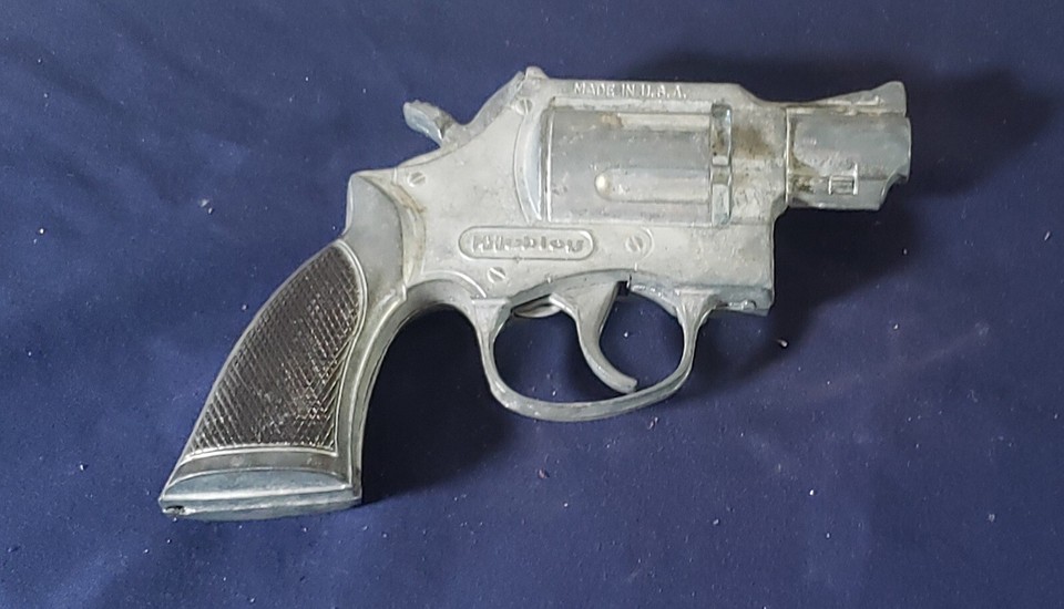 Hubbly Trooper Cap gun toy short nose revolver country western cap gun ...