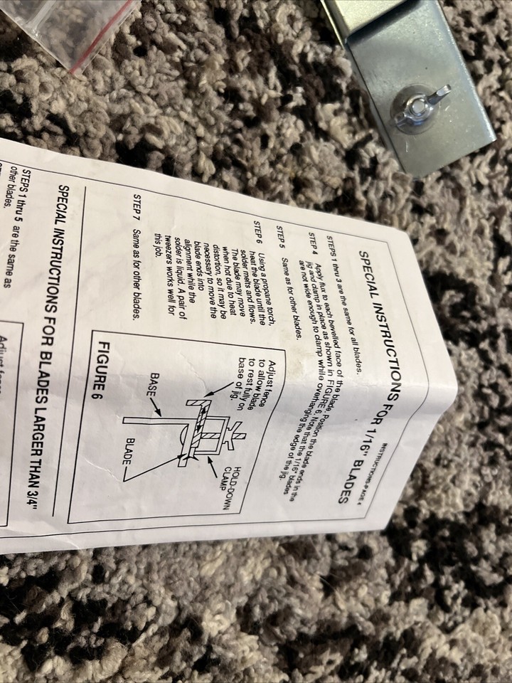 SURE-SPLICE BAND SAW BLADE SPLICER TOOL - Miss Saw Blade | eBay