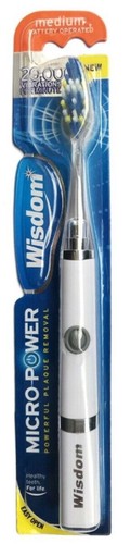 wisdom Micro Power Electric Toothbrush - White for sale online | eBay