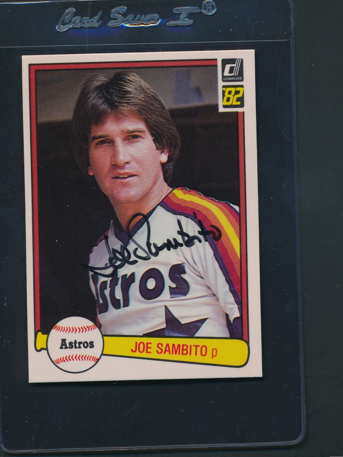 1982 Donruss #65 Joe Sambito Astros Signed Auto *B4458 | eBay