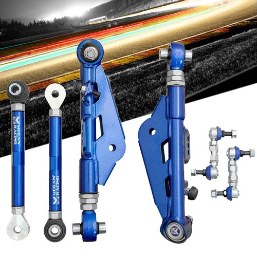 Megan Racing Front Lower Control Arm w/Tension Rods For 89-94 Nissan ...
