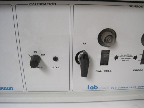 MBRAUN MB-OX-KOH-PLC OXYGEN PROBE 0-1000 PPM PLC CONTROLLED COMBI ...