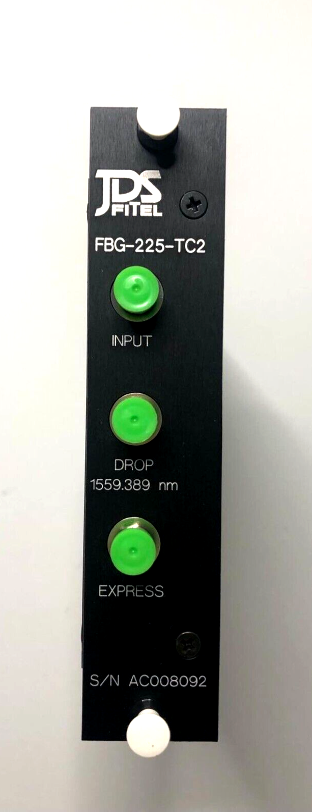 JDS Fitel FBG-225-TC2 Single channel fixed drop module, 50GHz | eBay