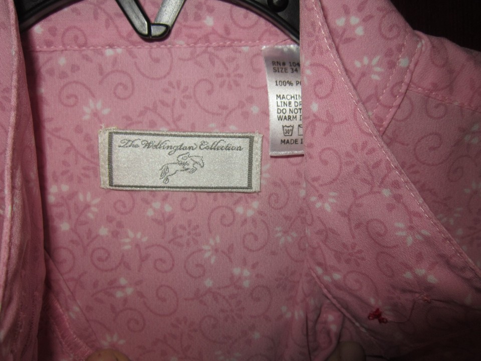 The Wellington Collection New Sz 34 Show Shirt Top Blouse Air Max ...