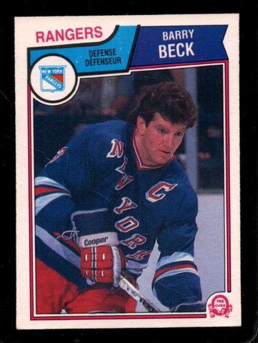 1983-84 O-PEE-CHEE #241 BARRY BECK EXMT NY RANGERS *X70640 | eBay