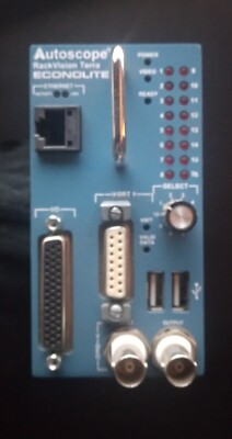 🚦 Econolite Autoscope Terra TAP – RARE & Fully Functional! 🔥 Save Money ...
