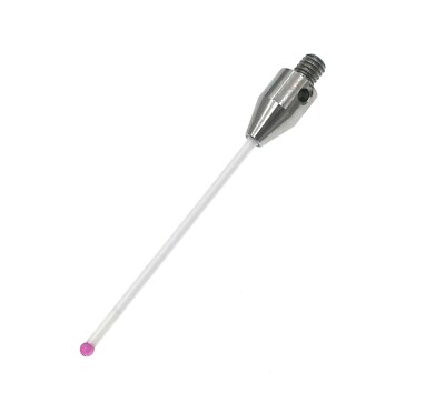 Cmm Touch Probe Stylus Ceramic Stem M4 Thread 2mm Ruby Tip 50mm Long A ...