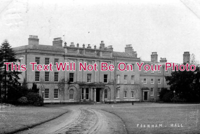 SF 115 - The Hall, Fornham, Suffolk c1909 | eBay UK