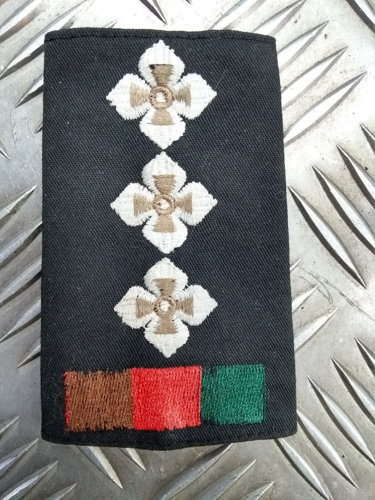 Royal Tank Regiment RTR Black Rank Slides Genuine British - NEW | eBay UK