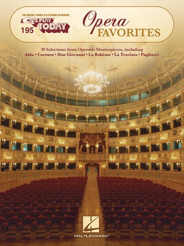Opera Favorites EZ Play Today Vol 195 Easy Piano Keyboard Classical ...