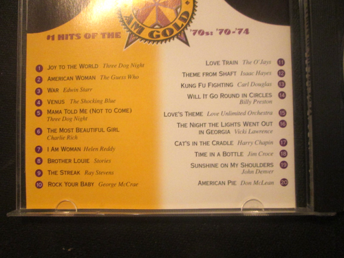 AM Gold #1 Hits of the '70s (CD) | eBay