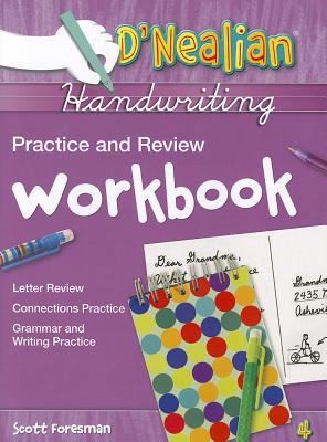 Dnealian Handwriting 1993 Practice and Review Workbook Grade 4 by Scott ...