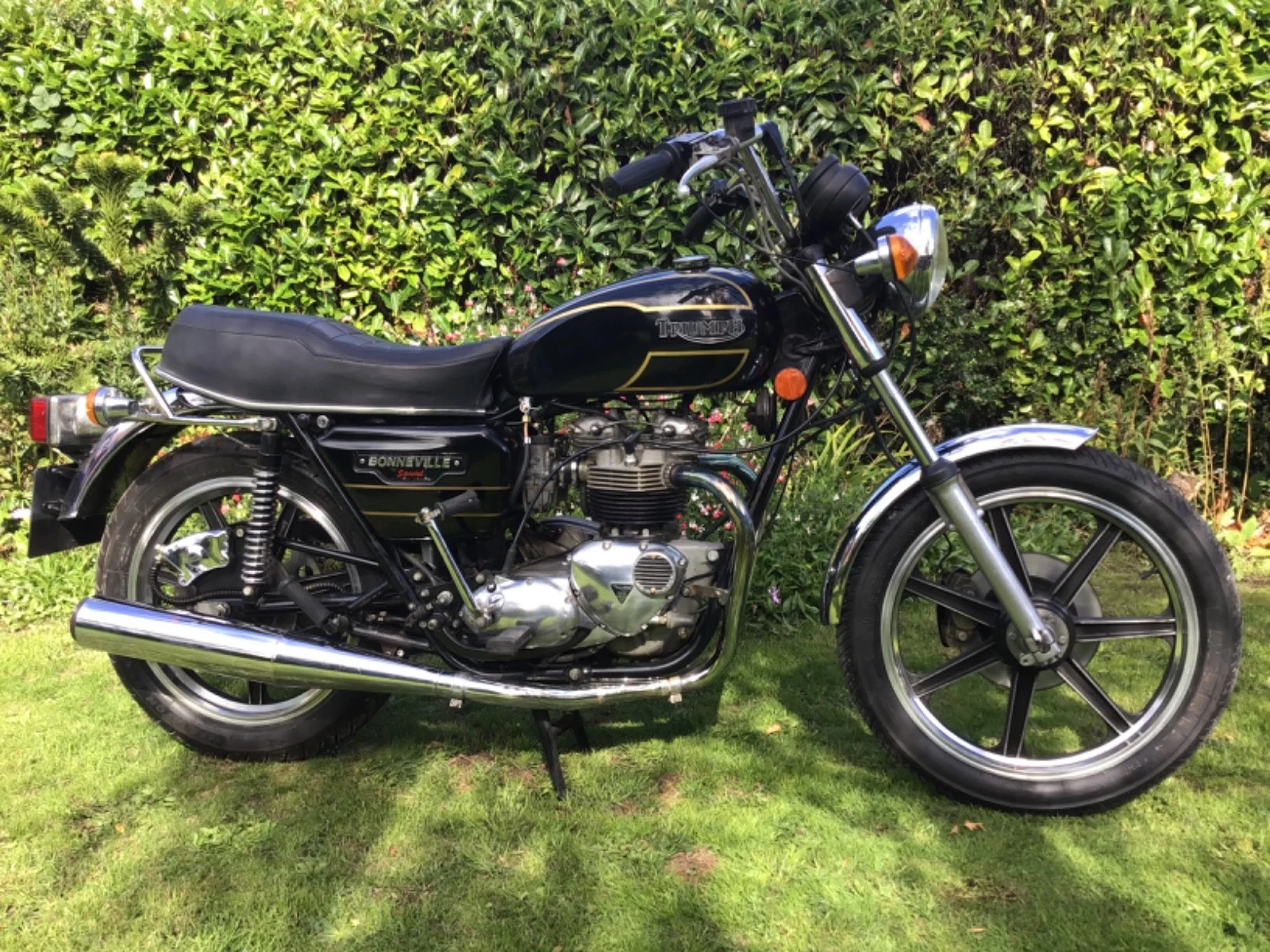 1979 Triumph Bonneville T140D 886 Miles From New Very Original Ready ...